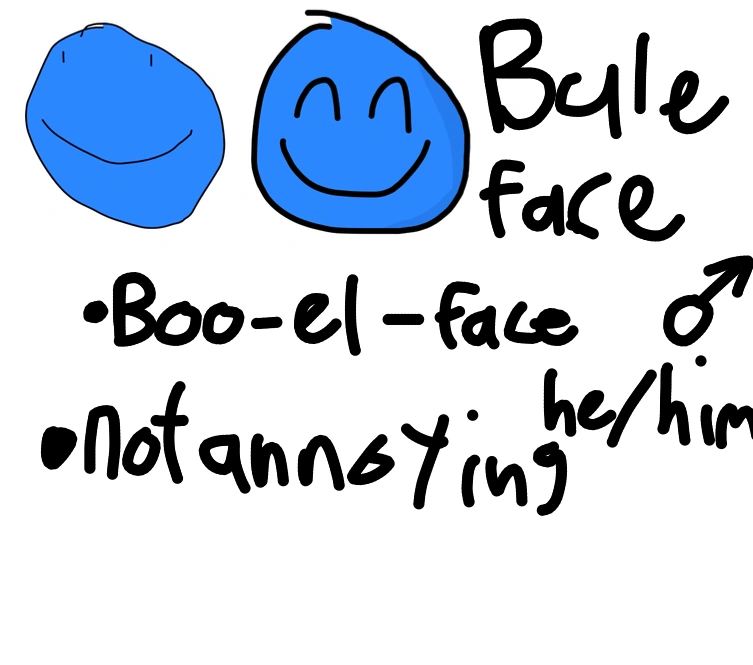 Bule Face | Fandom