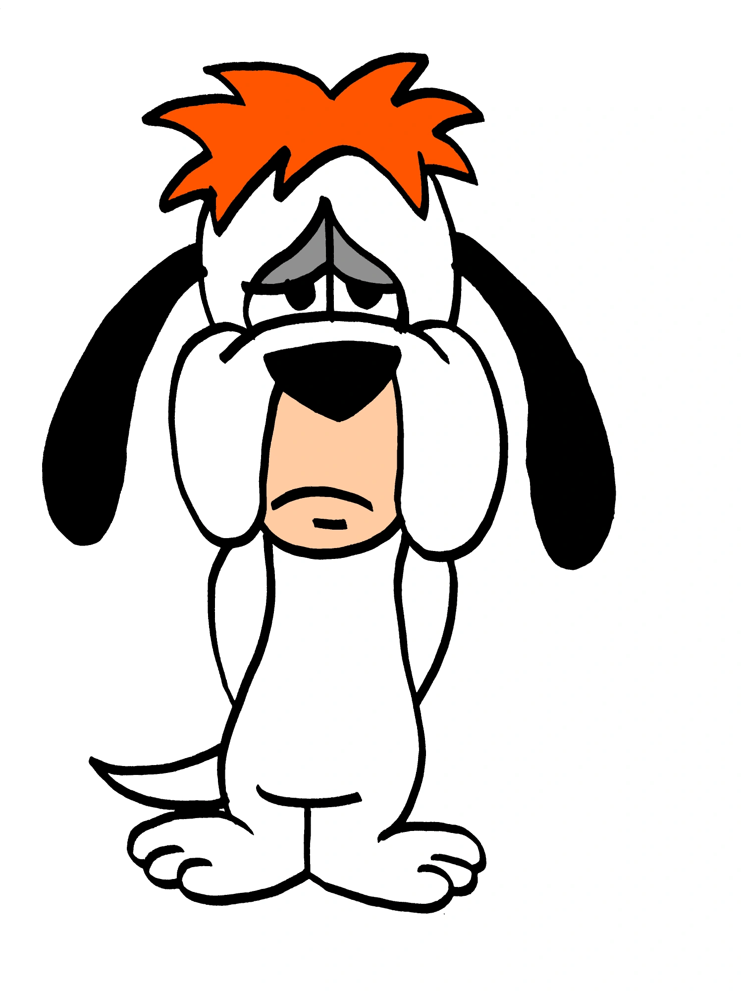 My drawing of Droopy | Fandom