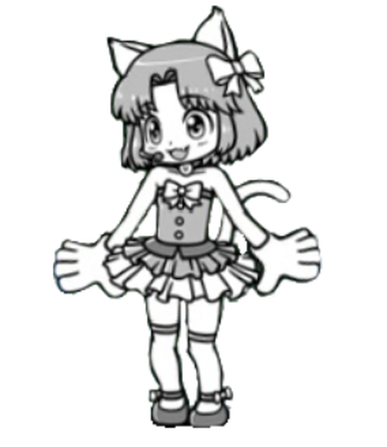 i cropped out moneko battle cats moneko transparent background | Fandom