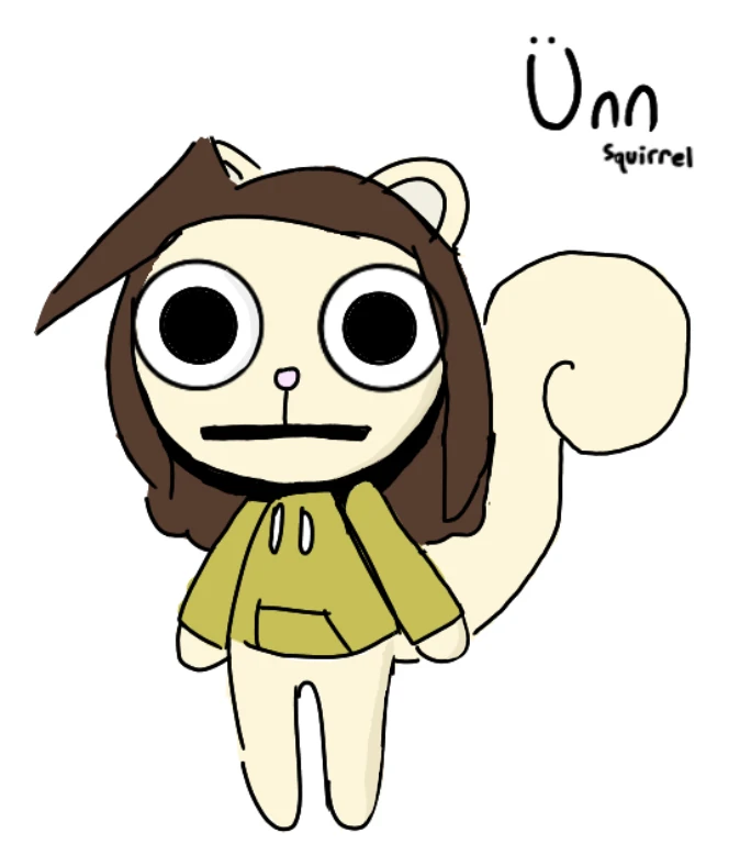 First drawing of Ünn that I made | Fandom