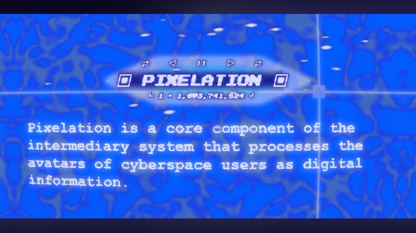 some shenanigans i found in the pixelation showcase vid from official ...