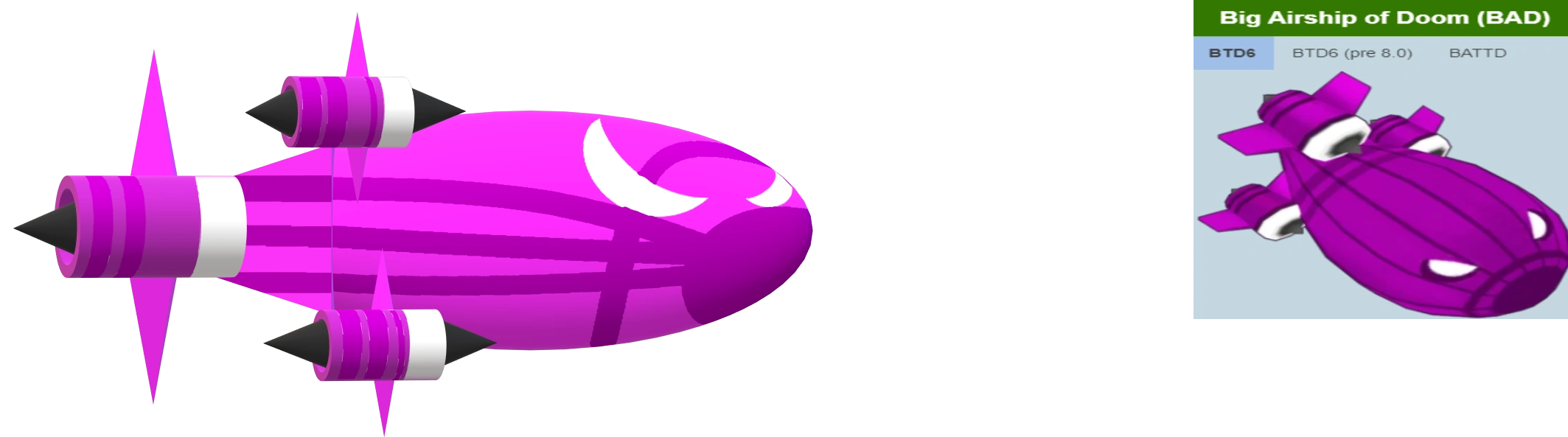 i remade the B.A.D from BTD6 in paint 3d (also made it 3D) | Fandom