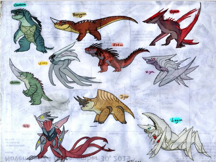 Top 10 Gamera kaiju,how would be yours? | Fandom