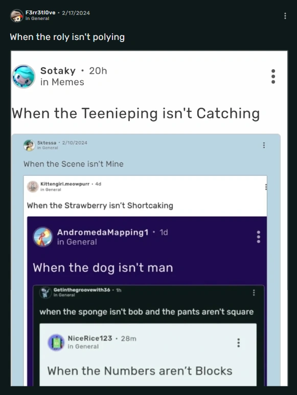 when the me isn't meing | Fandom