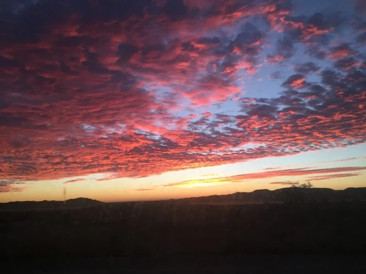 a collection of sunset pictures i took at our old house | Fandom