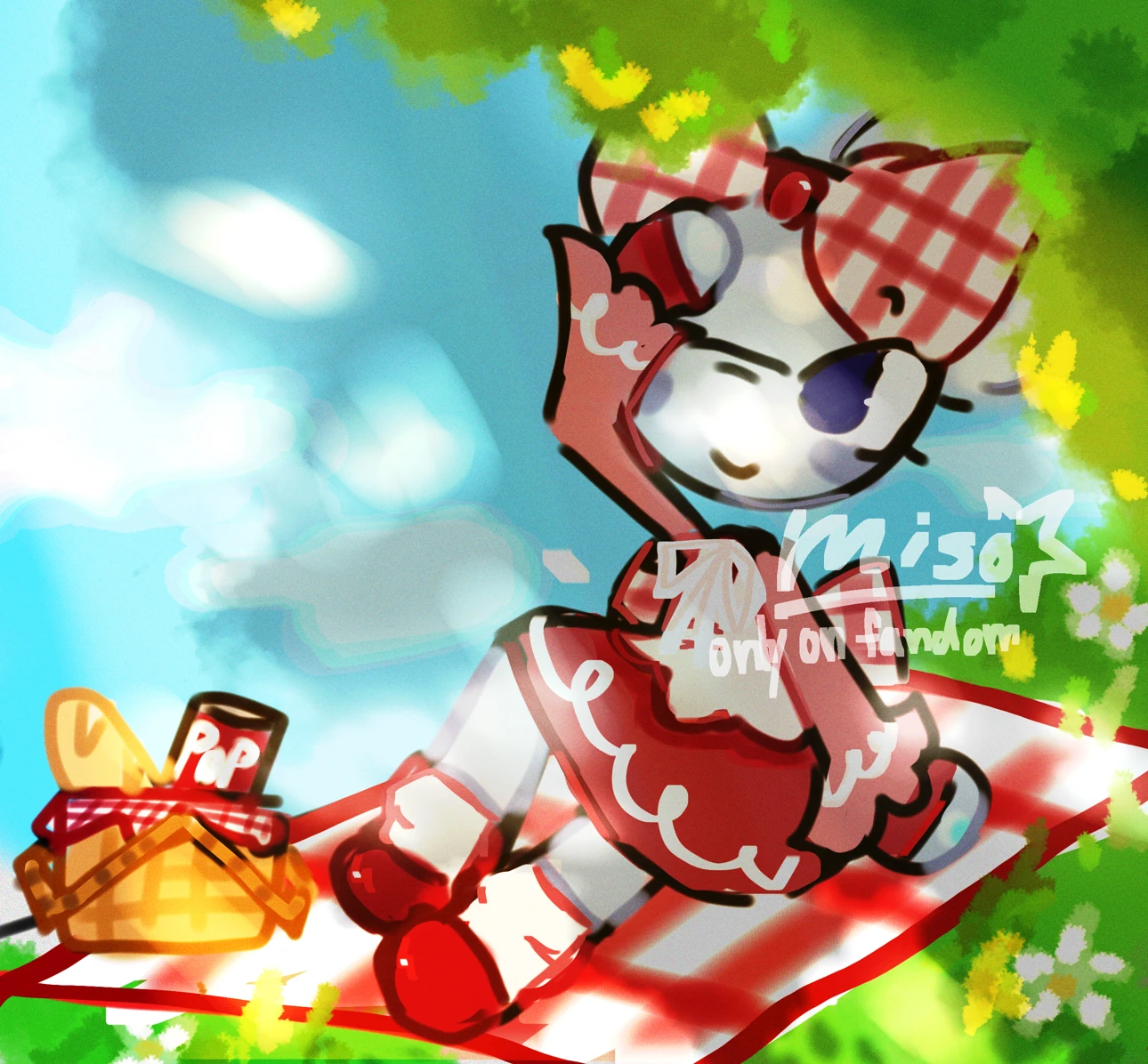 PICNIC OUTING POPPY SKIN ART!! | Fandom