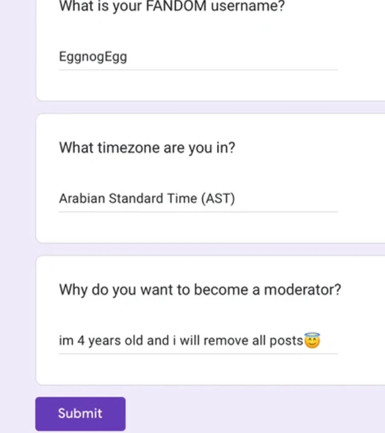Thread Moderator Application Results | Fandom