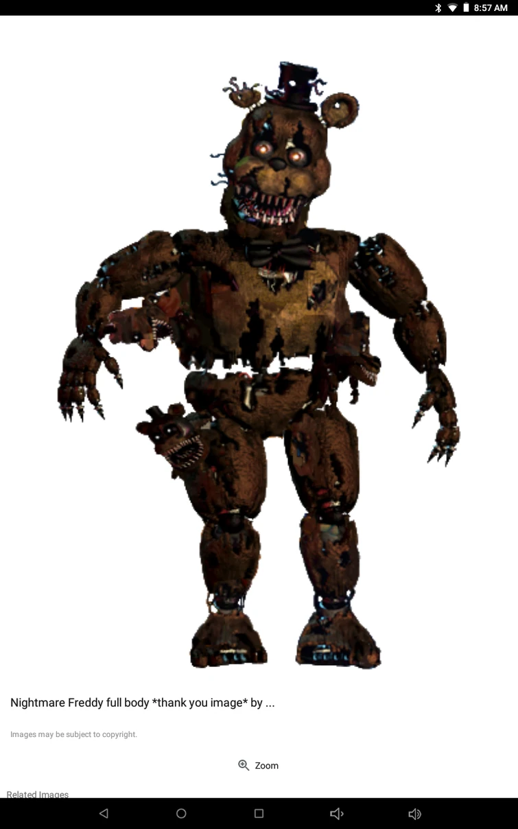 fixed nightmare Freddy | Fandom