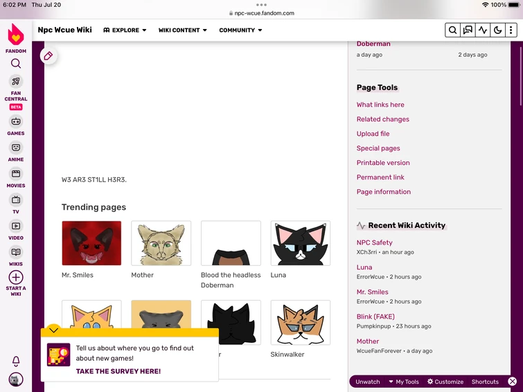 Discuss Everything About Npc Wcue Wiki | Fandom