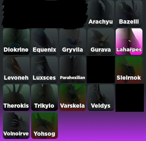 LF/Missing these species. | Fandom