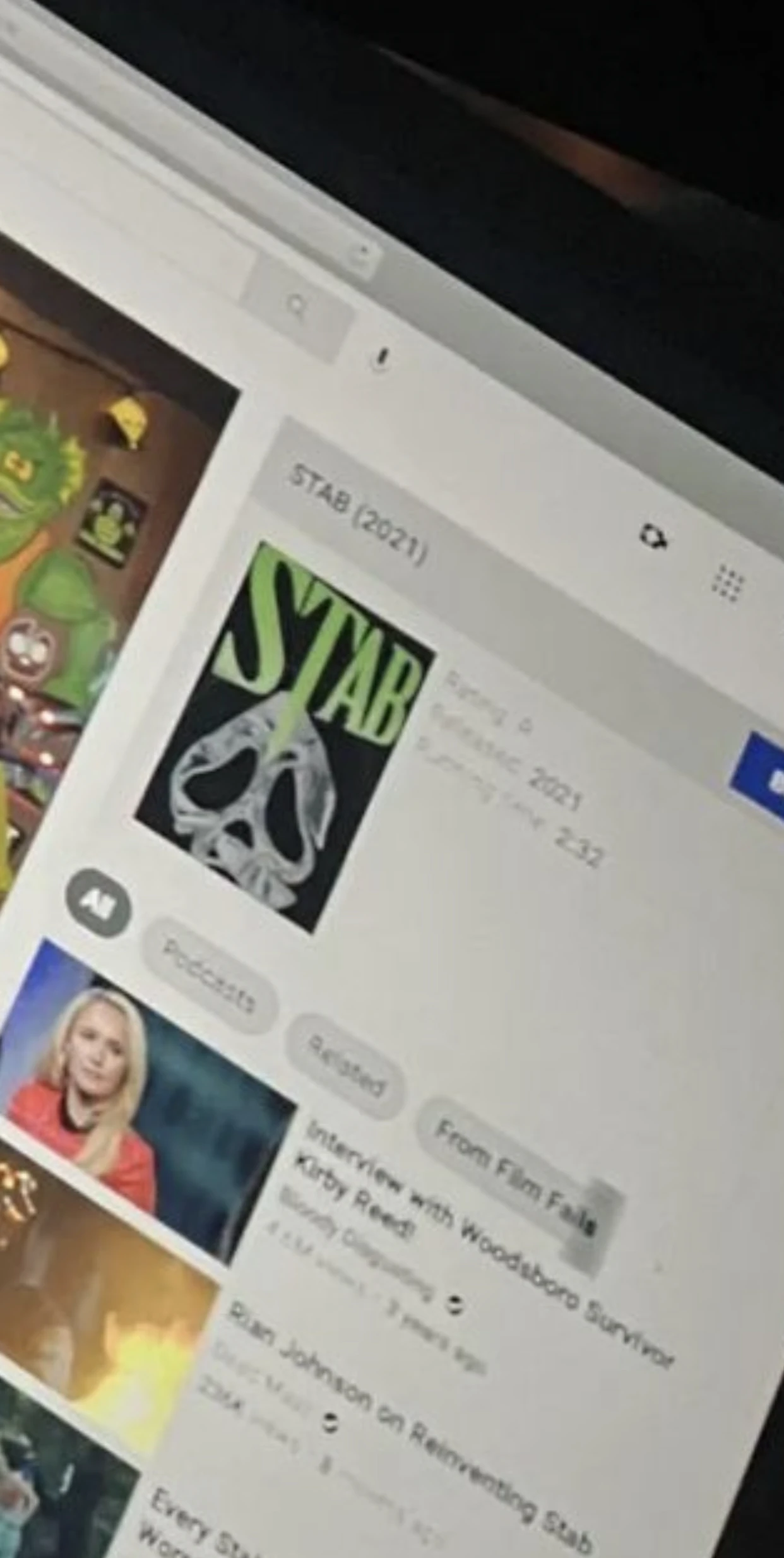 STAB 8 (FROM SCREAM5) WAS 2 HOURS AND 32 MINUTES, WTF? | Fandom