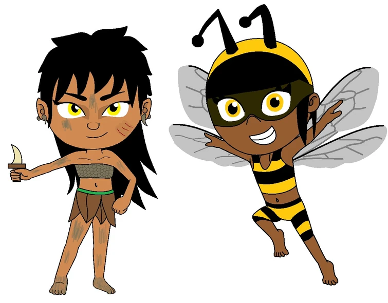 I made 2 new characters for PJ Masks, their names are Zayarama and Bee ...