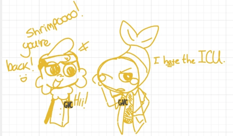 doodles for an au raaghh | Fandom