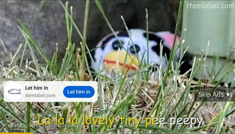 PEEPY'S ORIGINS? (I FOUND IT ON A YOUTUBE AD) | Fandom