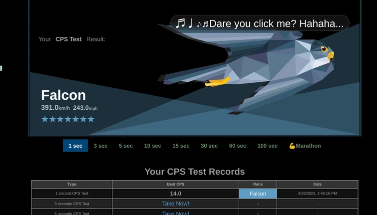 Wut ur fastest CPS | Fandom