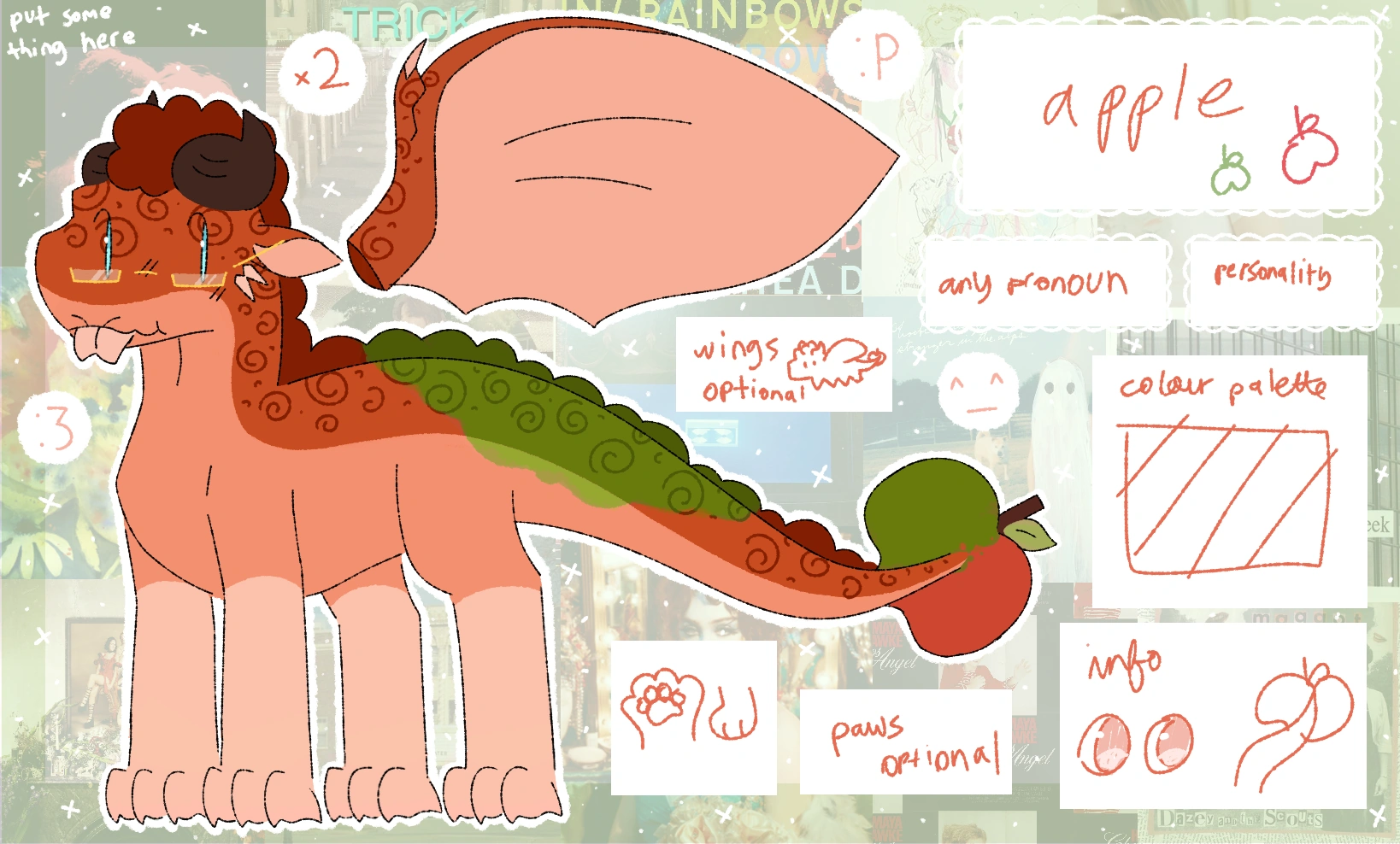 apple ref sheet another wip!!!! | Fandom