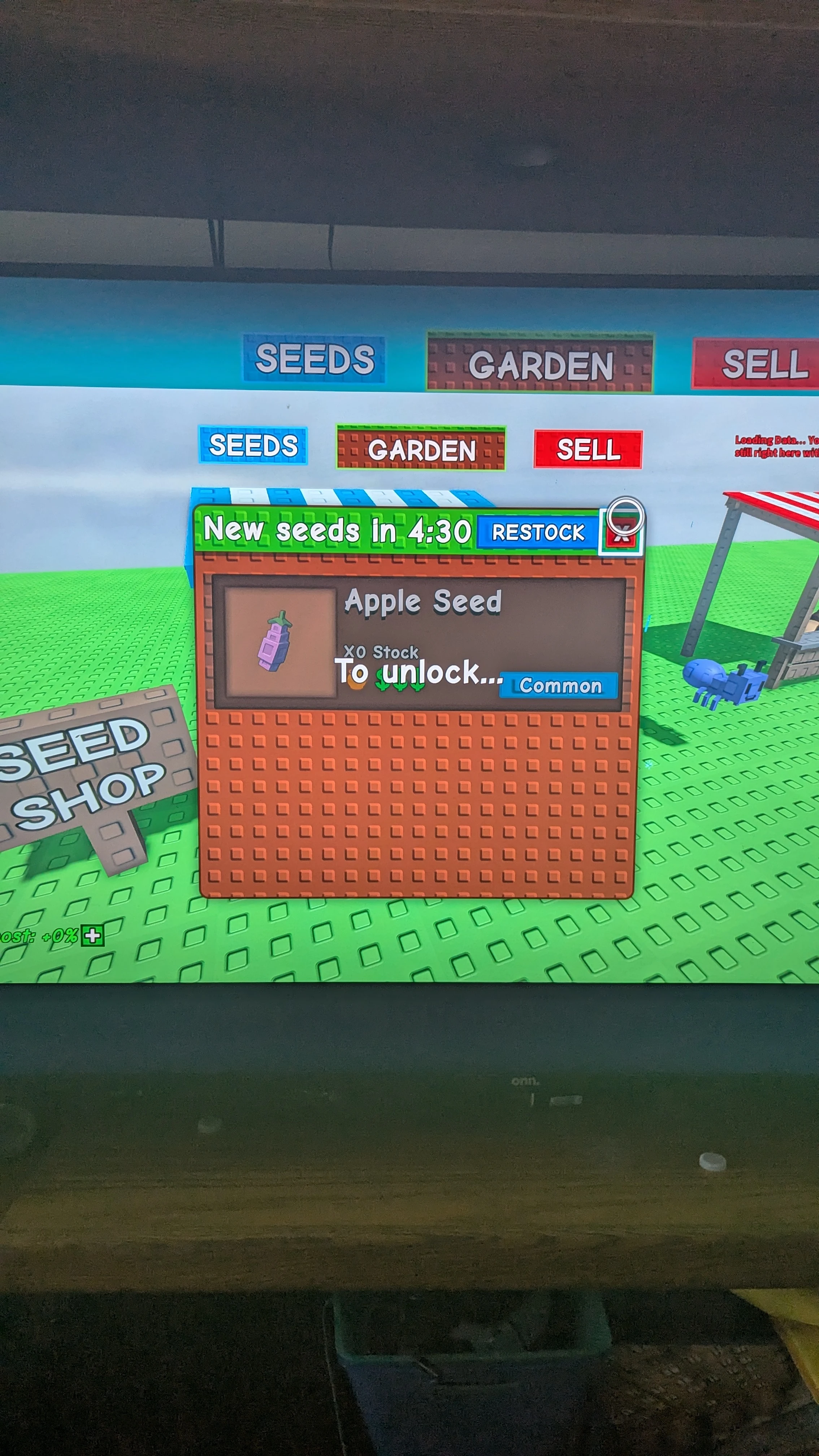 Still wanna know if anyone else's seed shop did this before the event ...