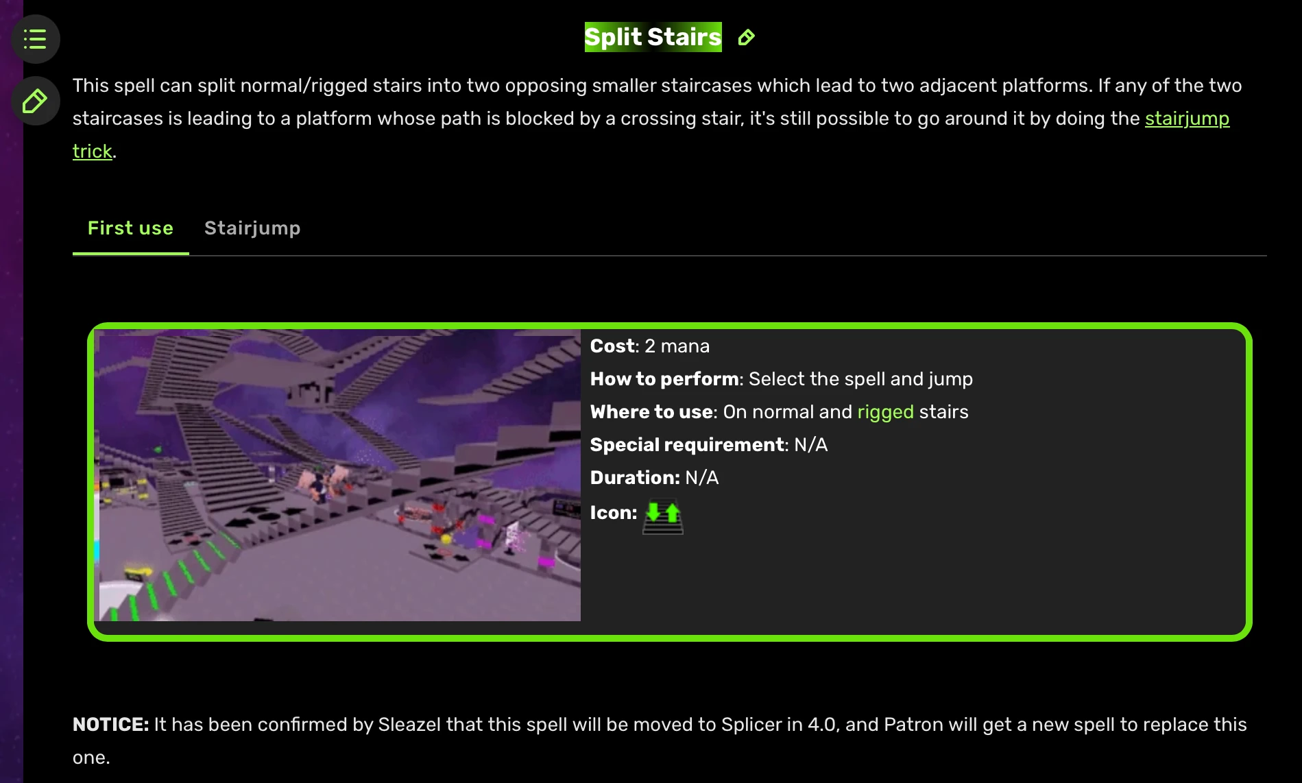 so erm what’s the new spell | Fandom