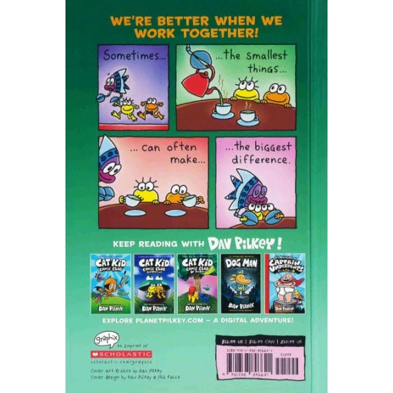 THE BACK COVER OF CAT KID COMIC CLUB: COLLABORATIONS WAS REVEALED! | Fandom