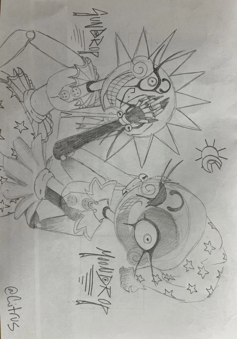 ECLIPSE (sundrop and moondrop art,,) | Fandom