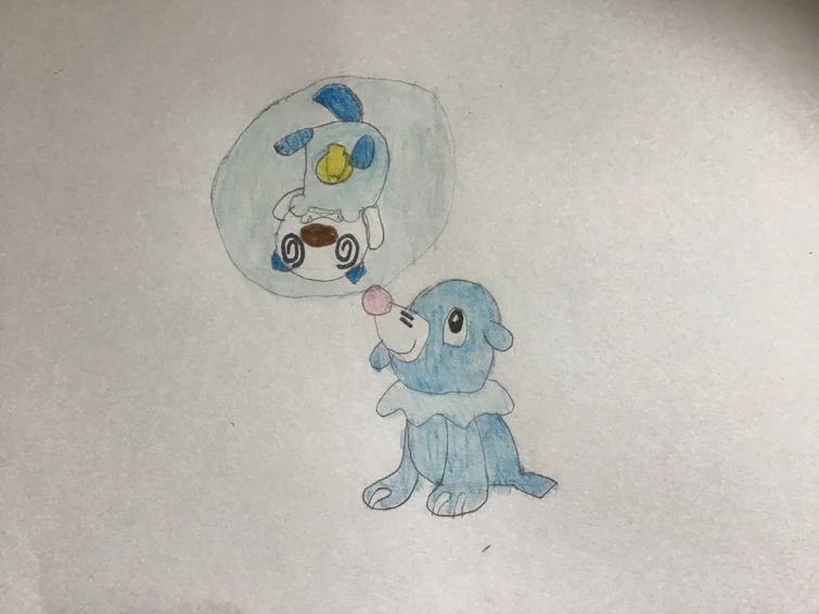 Popplio and Oshawott drawing | Fandom