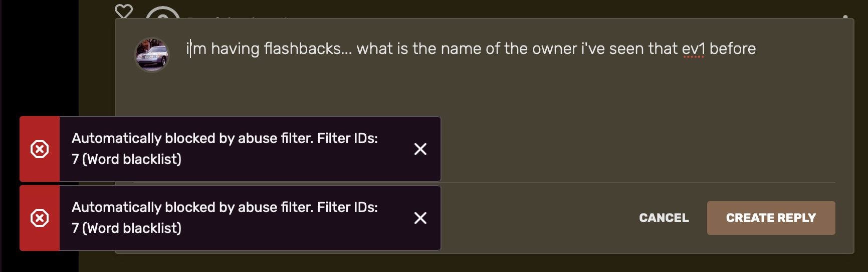 the abuse filter sucks oh my god | Fandom
