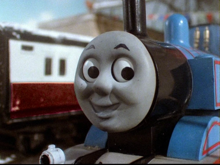 Just in that moment Thomas came into the station he saw everything and ...