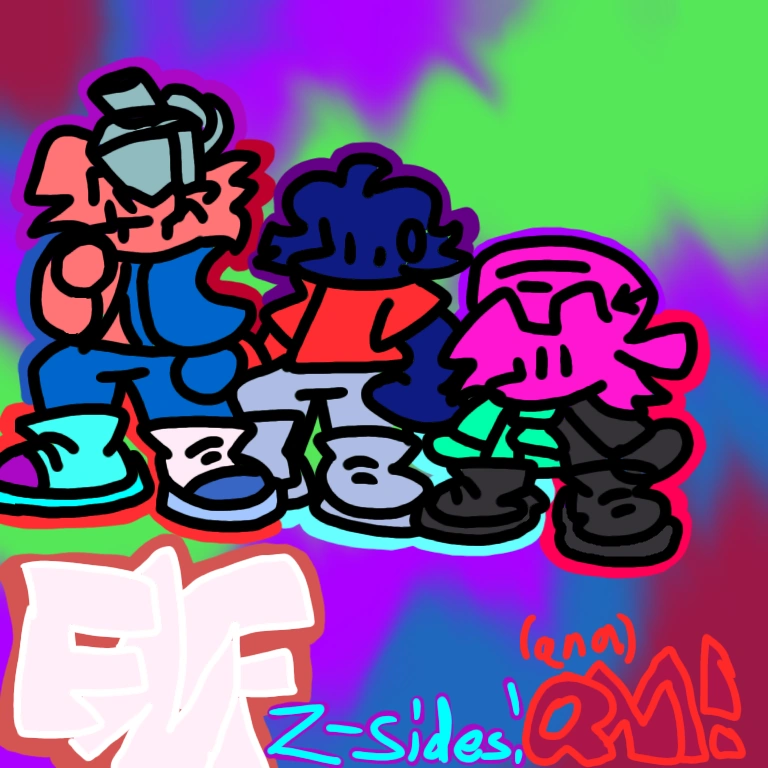 QNAA!! With the main 3 (FNF: Z-sides Qna) | Fandom