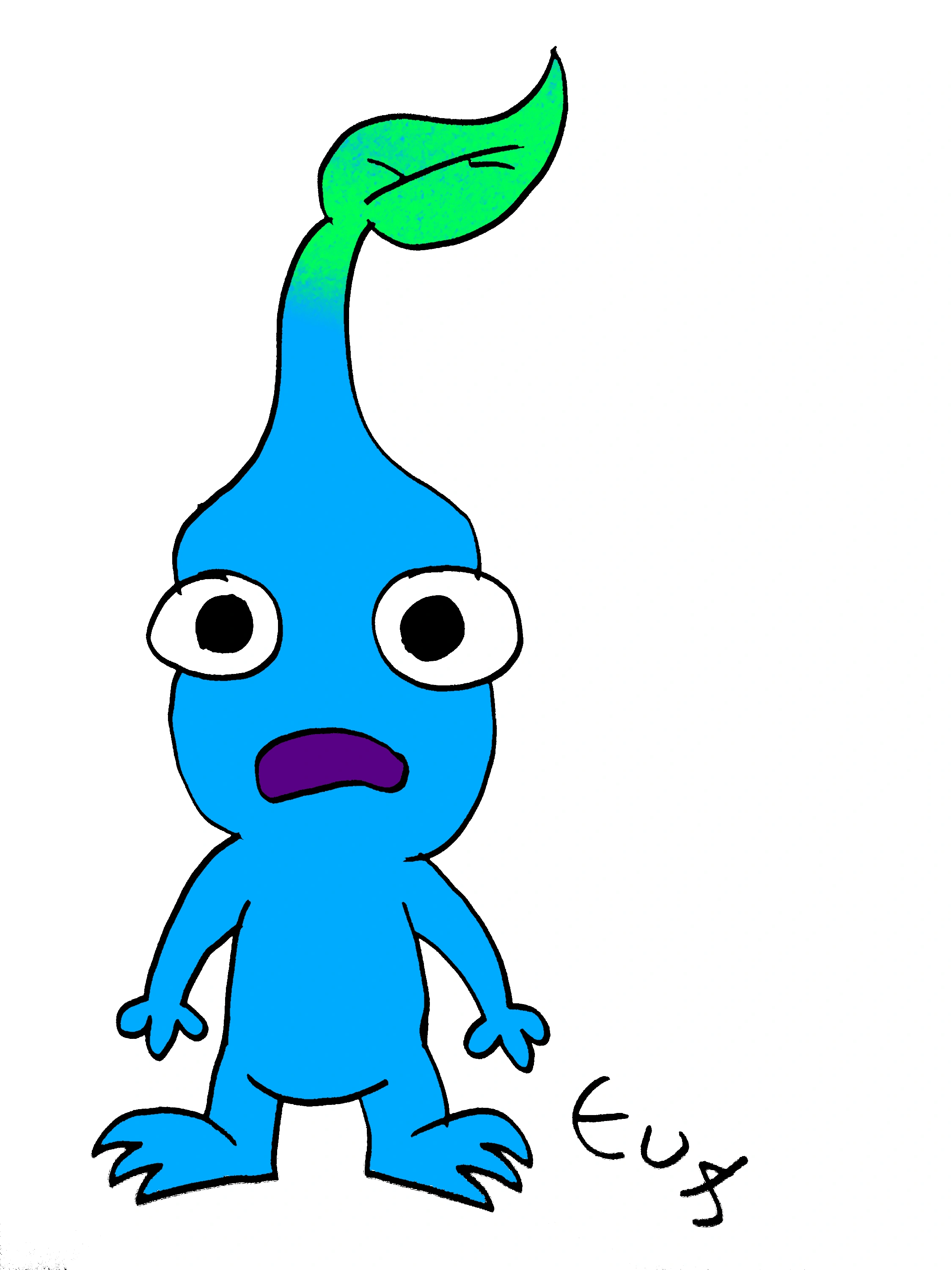 My drawing of Blue | Fandom