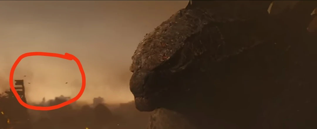 Anyone knows what those things are in the KOTM ending scene? | Fandom