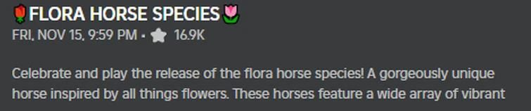 What's your dream Flora Horse? 🌺🐴 | Fandom