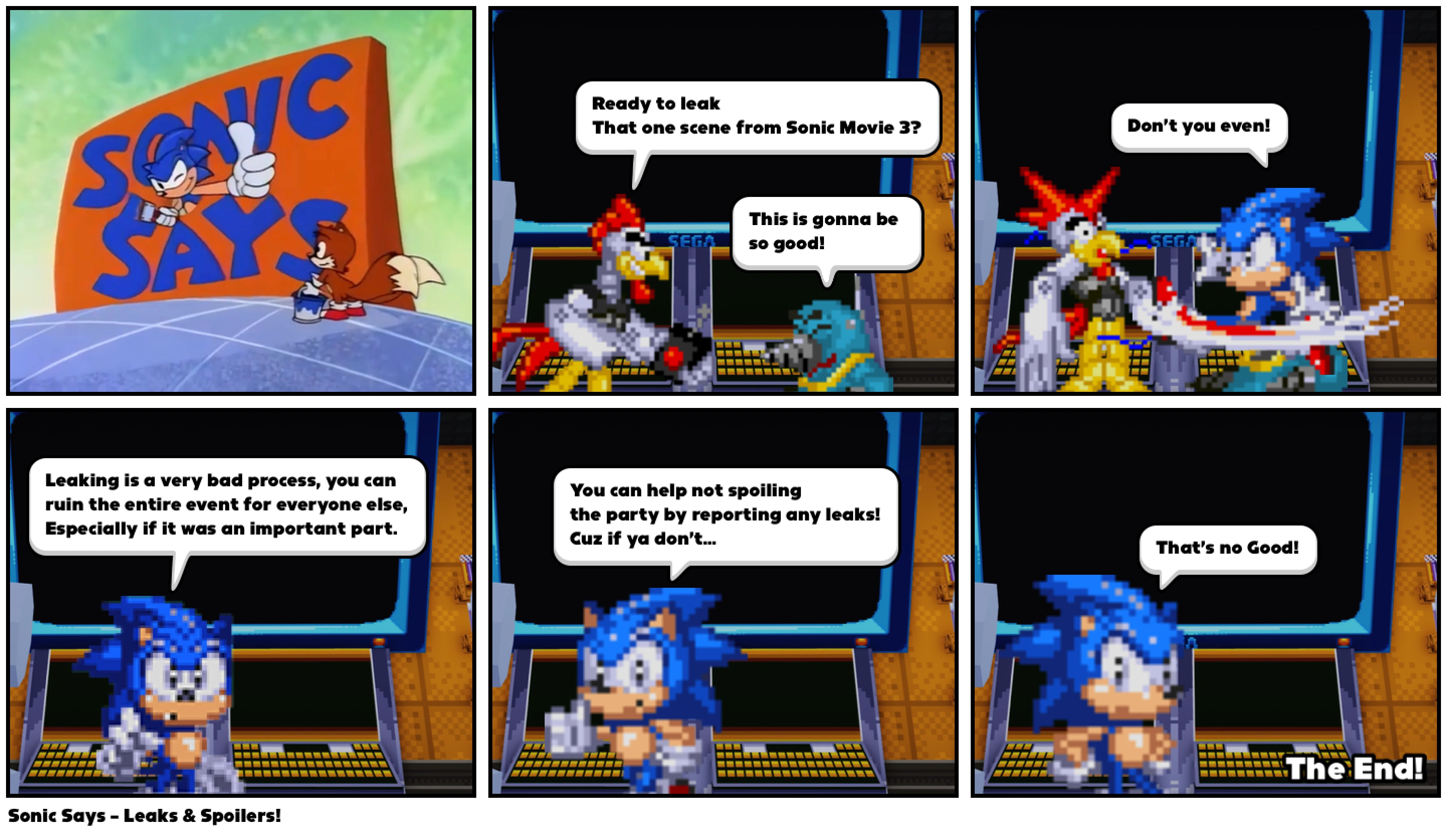 Sonic (S̶e̶z̶) Says: Leaks & Spoilers! | Fandom