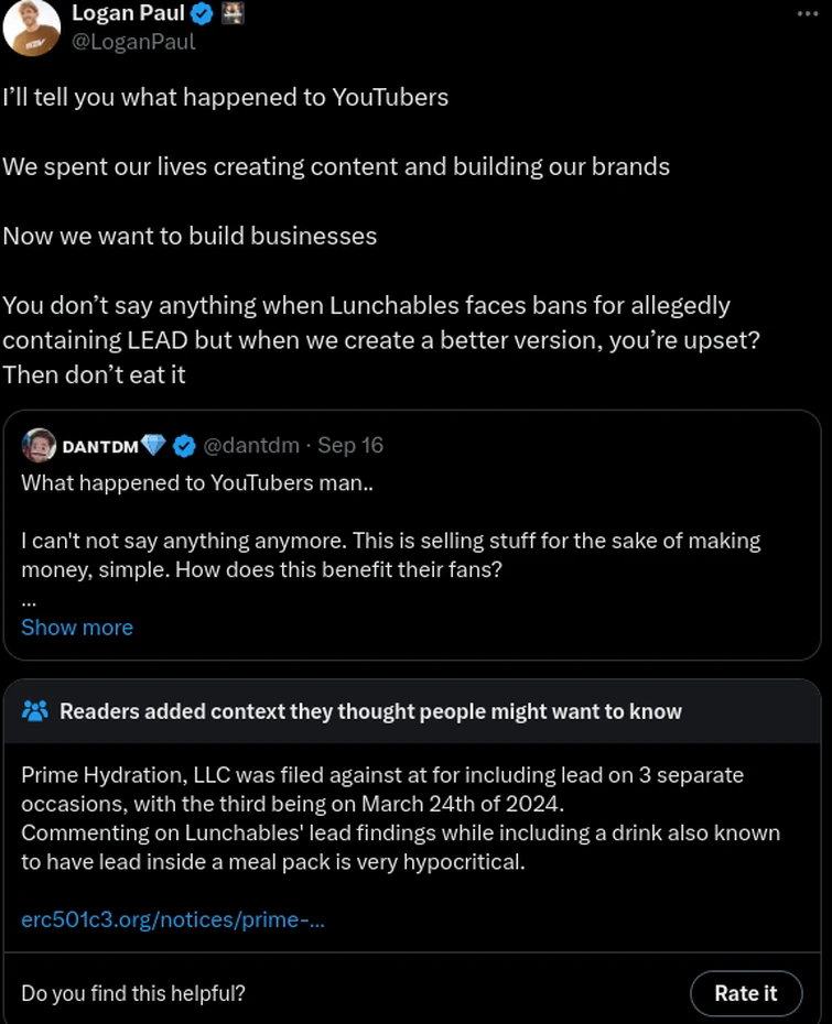 So Logan posted on Twitter | Fandom