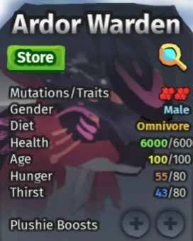 Auctioning Double Red Trait Ardor Warden Slot! | Fandom
