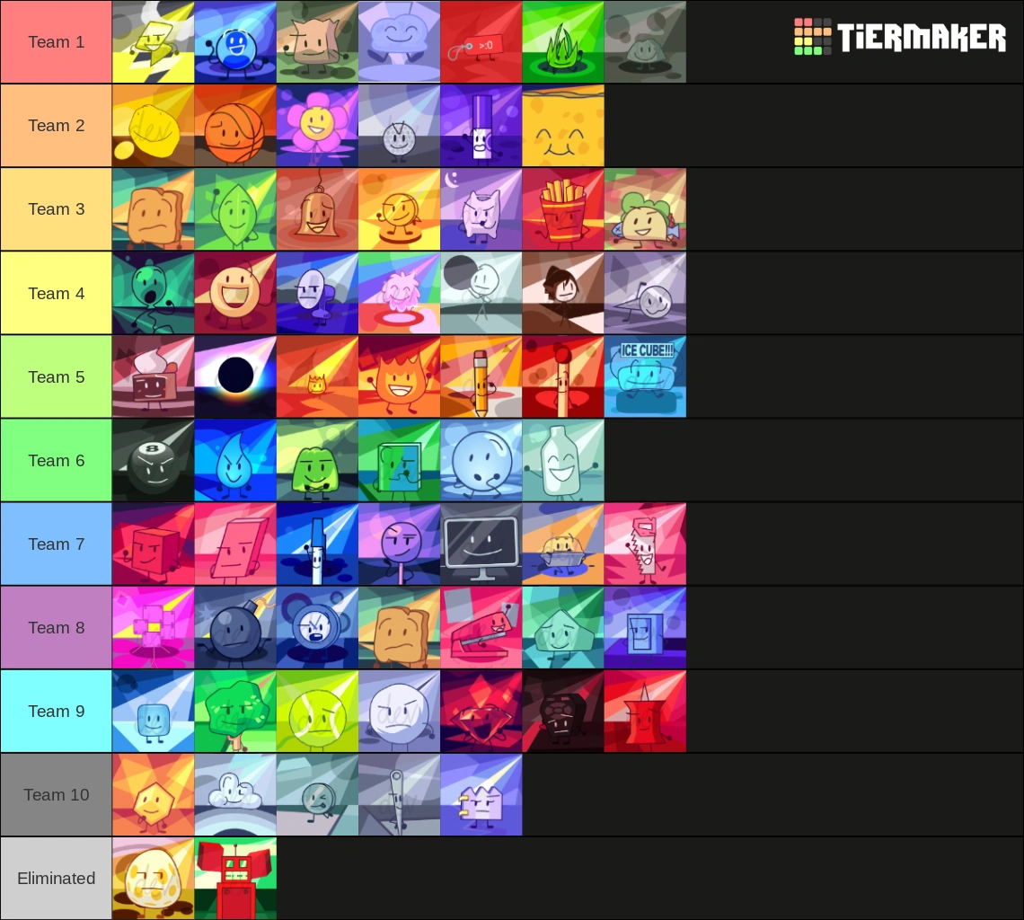 BFDI voting 3 | Fandom