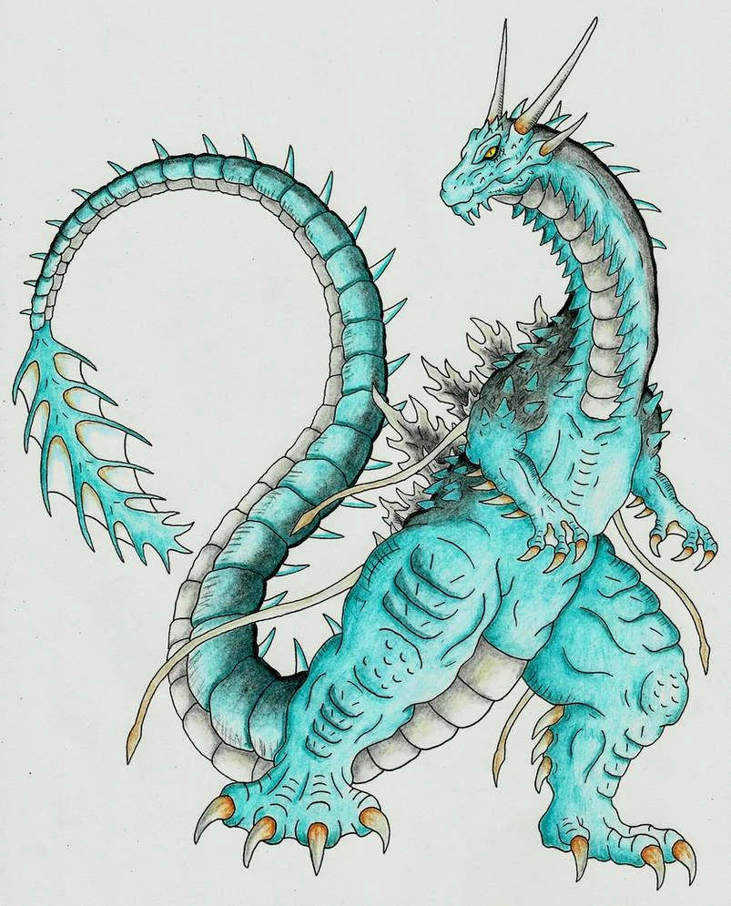 Manda and Godzilla fusion | Fandom