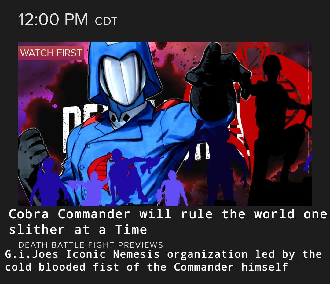 COBRA COMMANDER VS RED SKULL ANAYLASIS SNEAK PEAK | Fandom