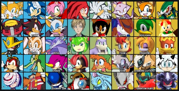 Sonic Fighters 2023 Roster | Fandom