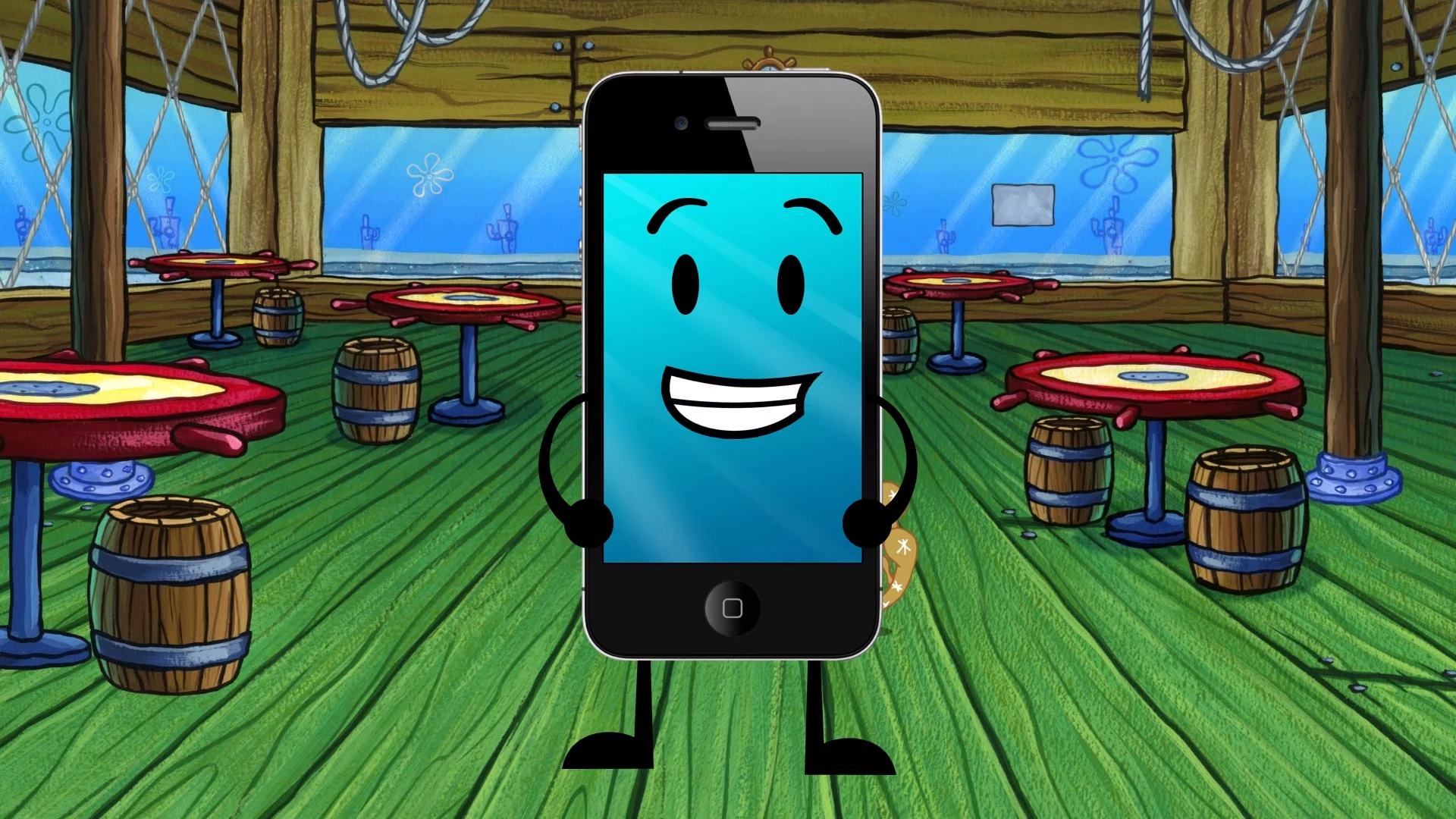 MePhone4 at the Krusty Krab | Fandom