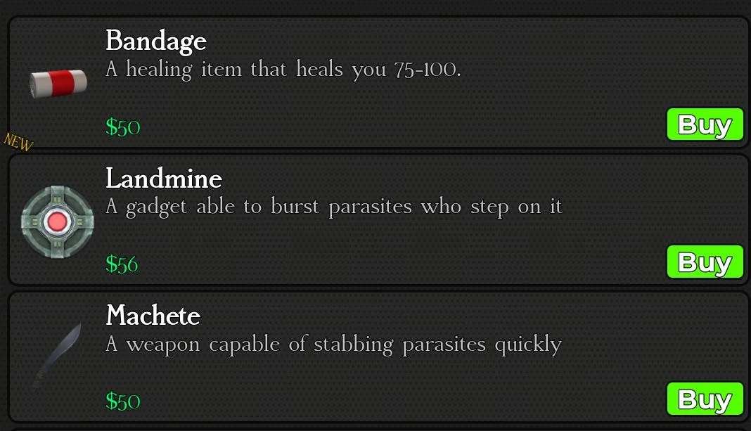 heres the shop on parasite protocol | Fandom
