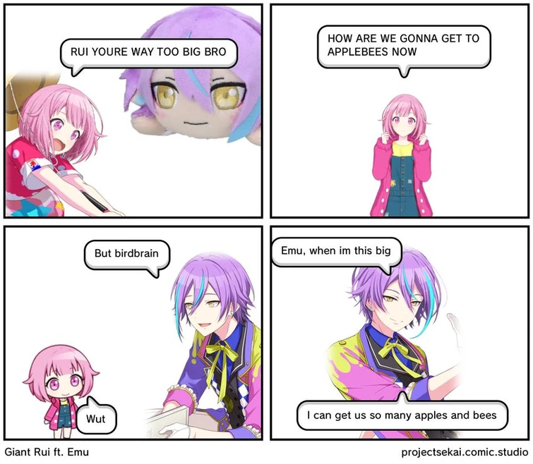 EmuRui Applebees! | Fandom