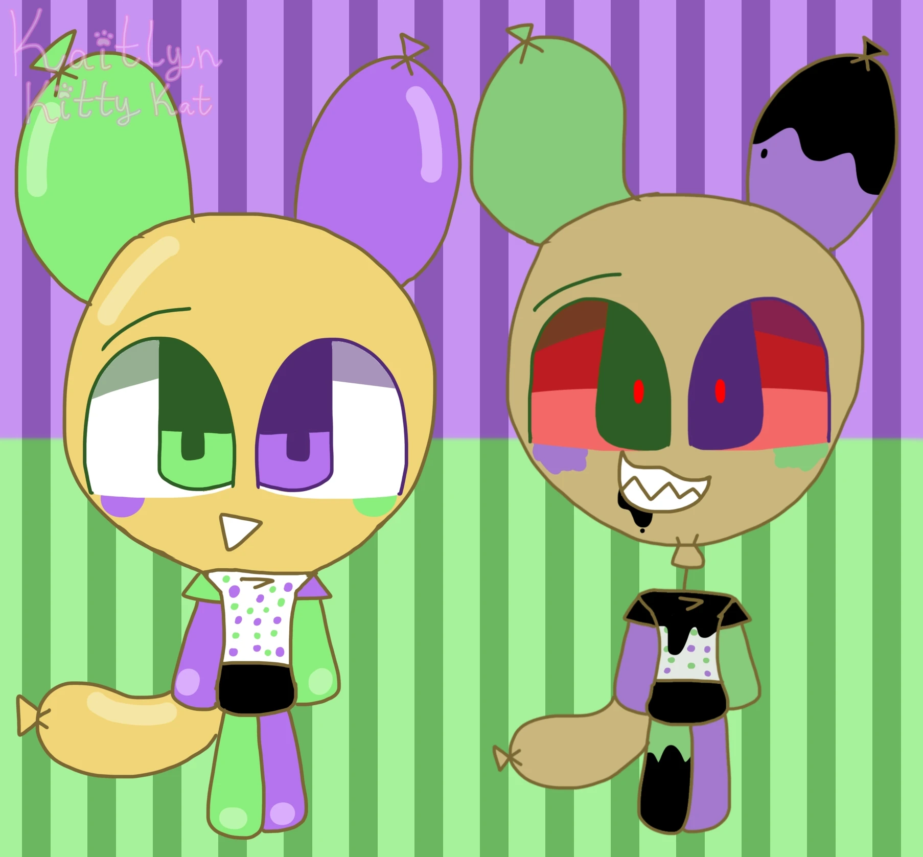 Looey and Twisted Looey in my art style | Fandom