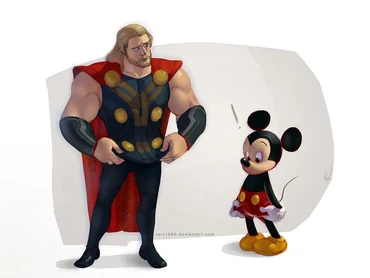 Mickey Mouse and Thor vs Bugs Bunny and Superman | Fandom