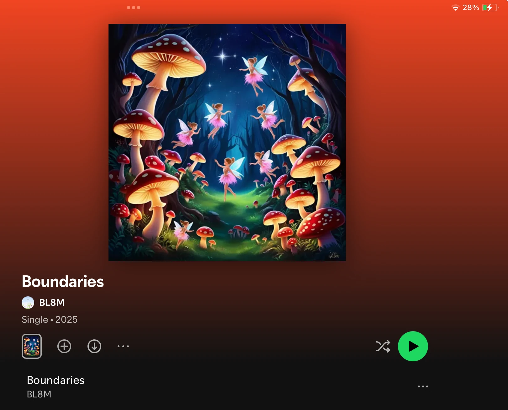 bl8m making music with an ai album cover wasnt on my 2025 bingo card ...