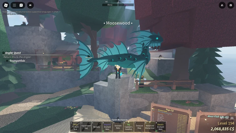 Atlantean Ancient Depth Serpent (event fish), 649.8kg | Fandom