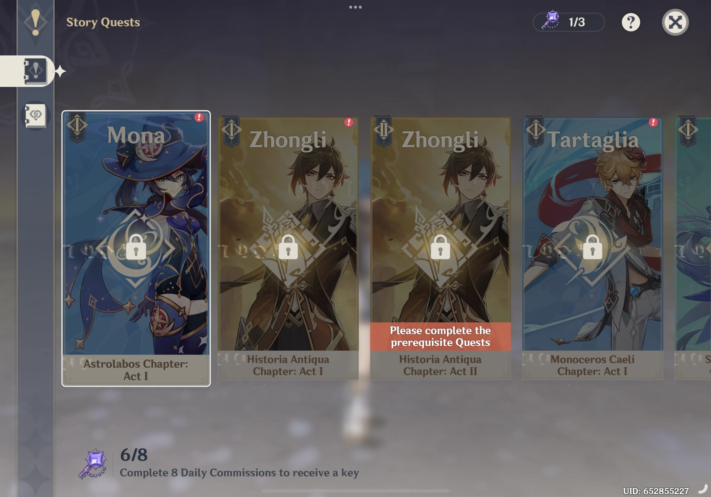 HELP WHAT STORY QUEST DO I DO I CANNOT STAND HAVING THAT RED ...