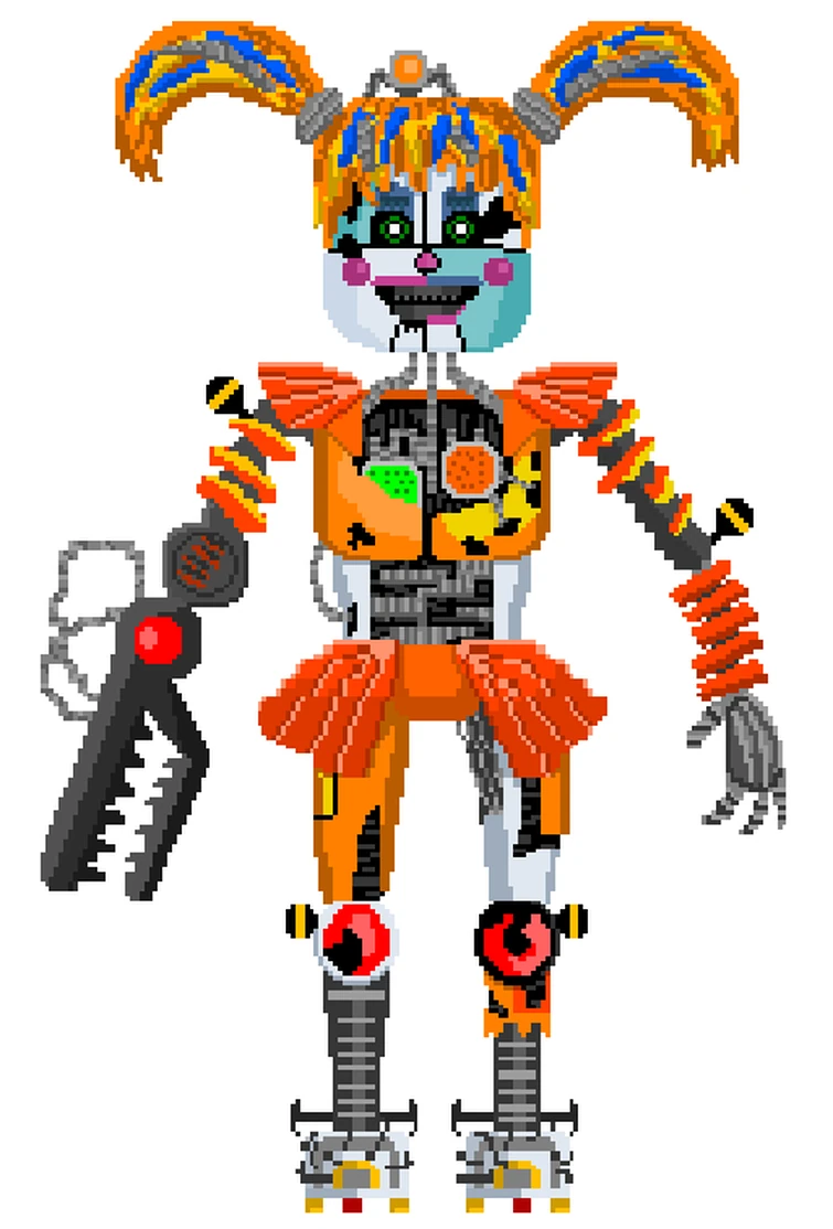 Scrap Baby - Dibujo Pixel | Fandom