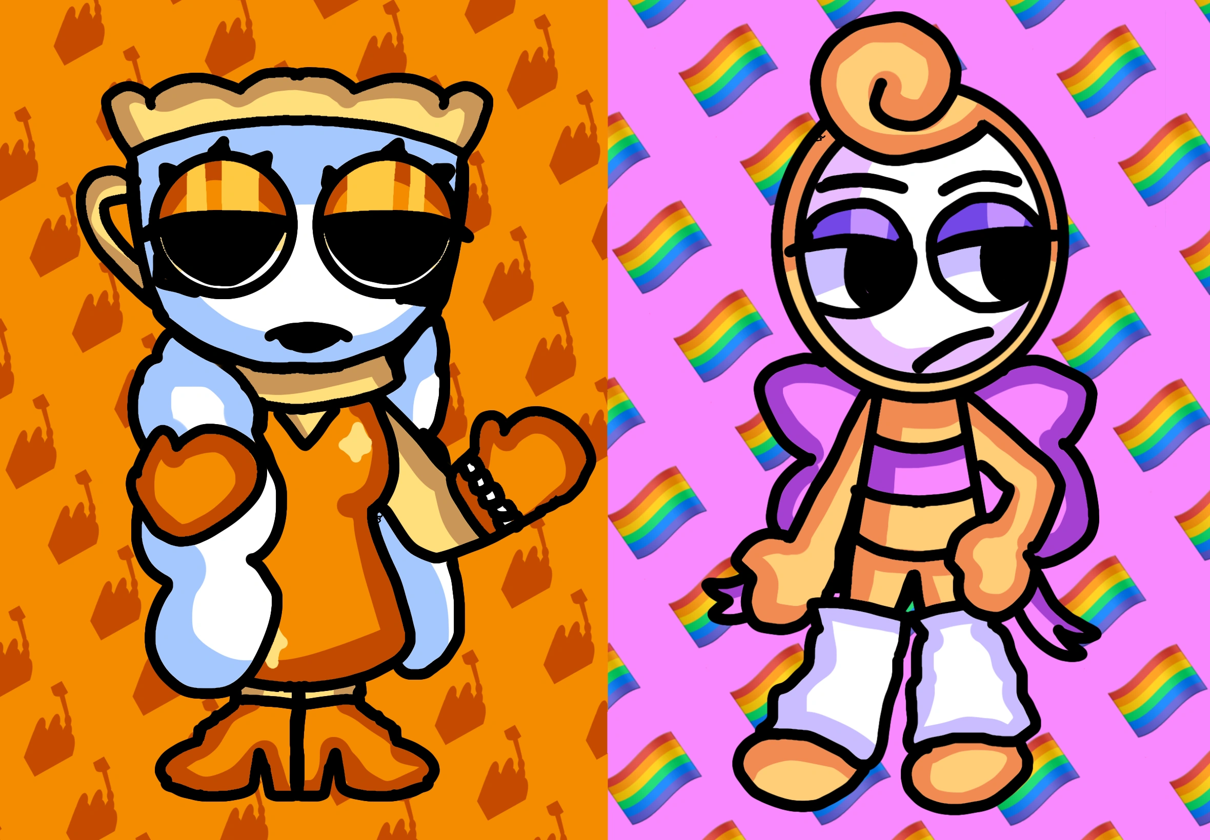 I decided to draw the two cvnt servers | Fandom