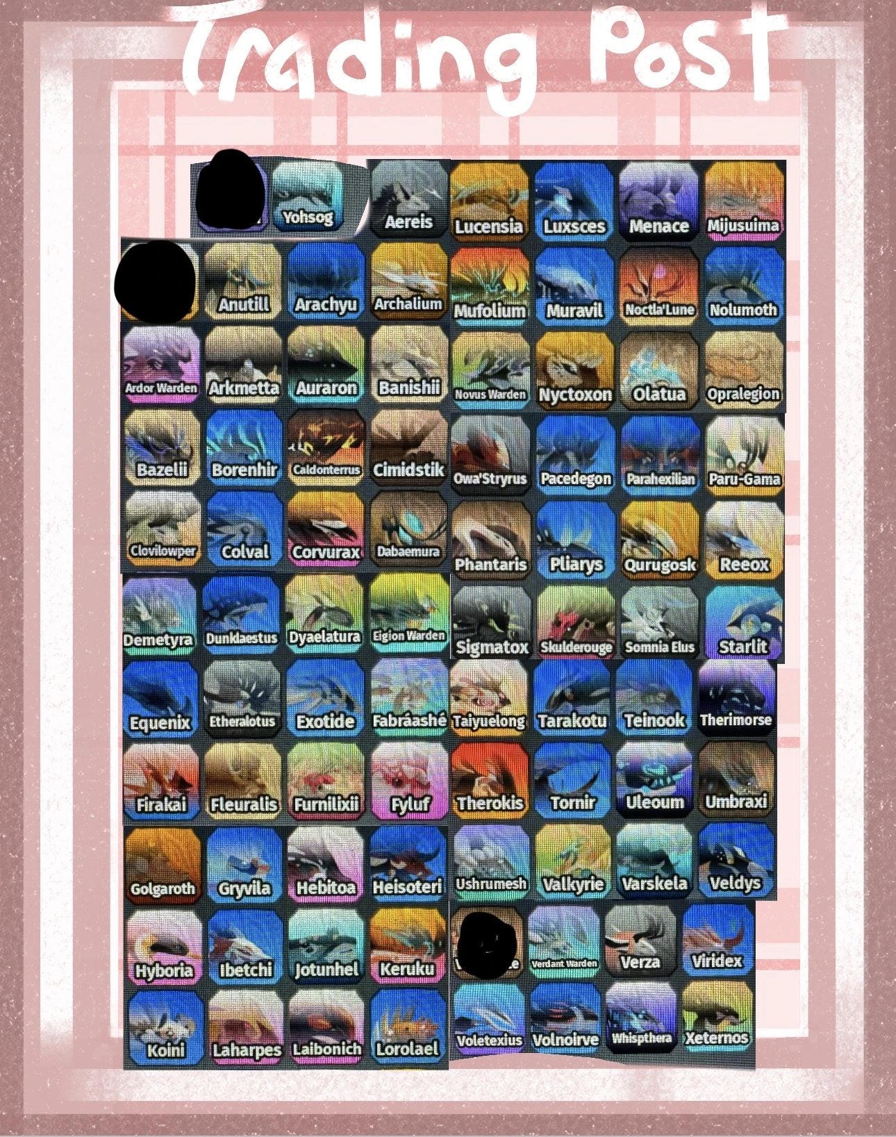 TRADING FOR UNOWNED SPECS! | Fandom