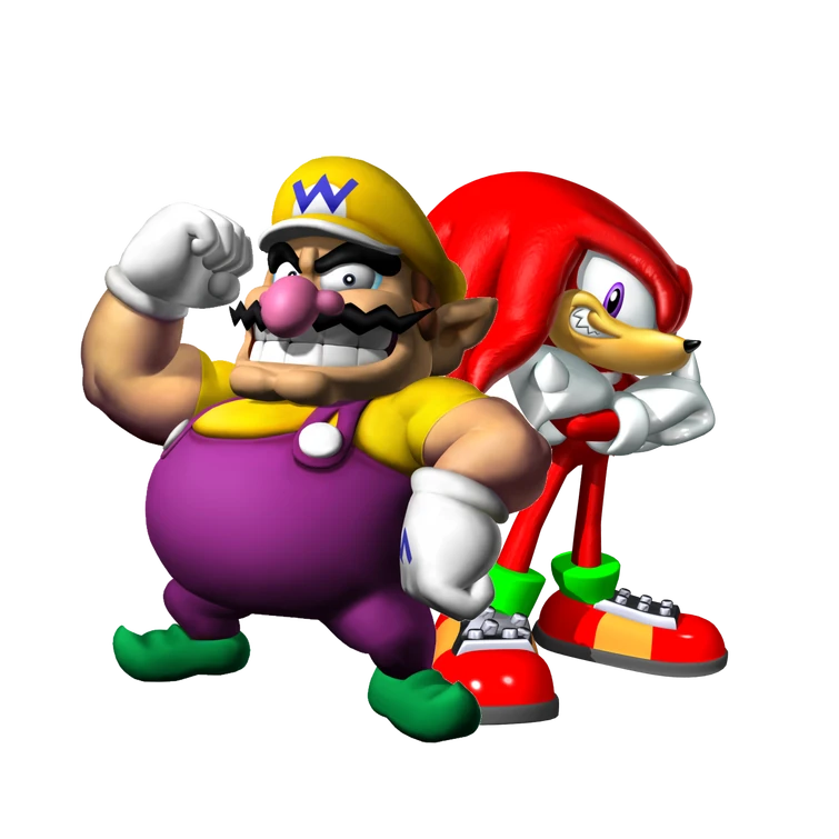 Random renders of Knuckles and Wario that go together well | Fandom